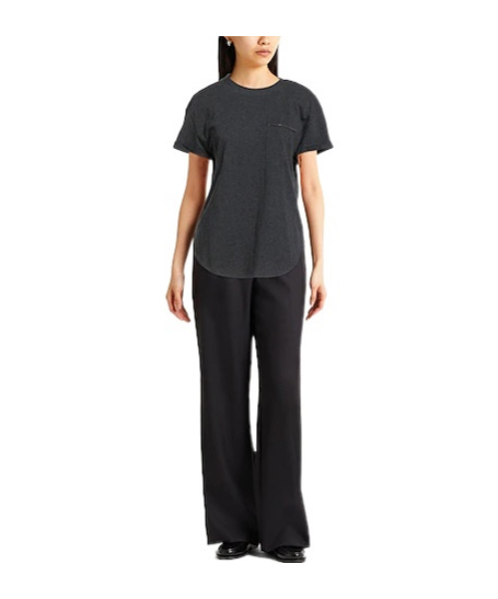 BRUNELLO CUCINELLI Brunello Cucinelli Short Sleeve T-Shirt with Appliqué Pocket